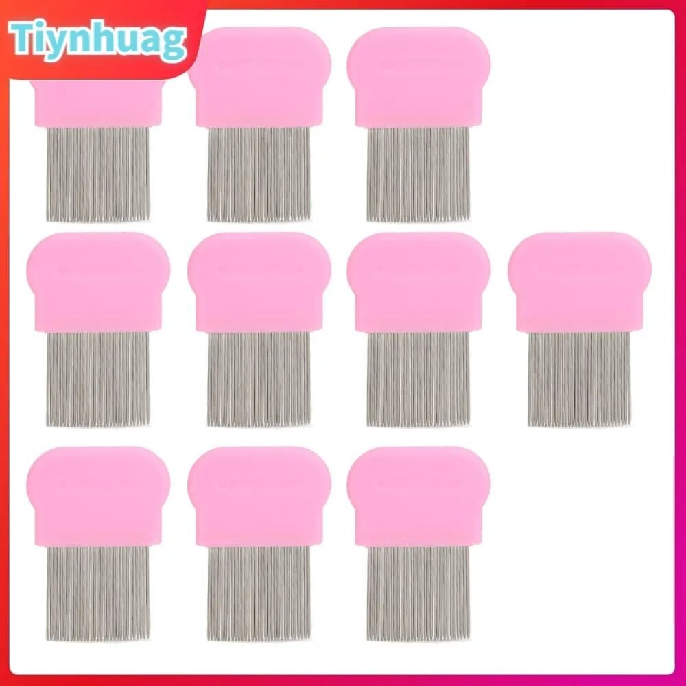 Расческа для вшей, эргономичная стальная, для дома и путешествий