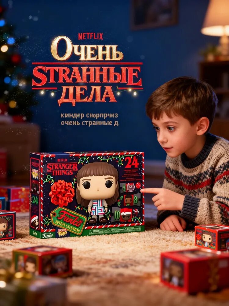 Киндер сюрприз очень странные дела, очень странные дела , игрушка, подарочный набор