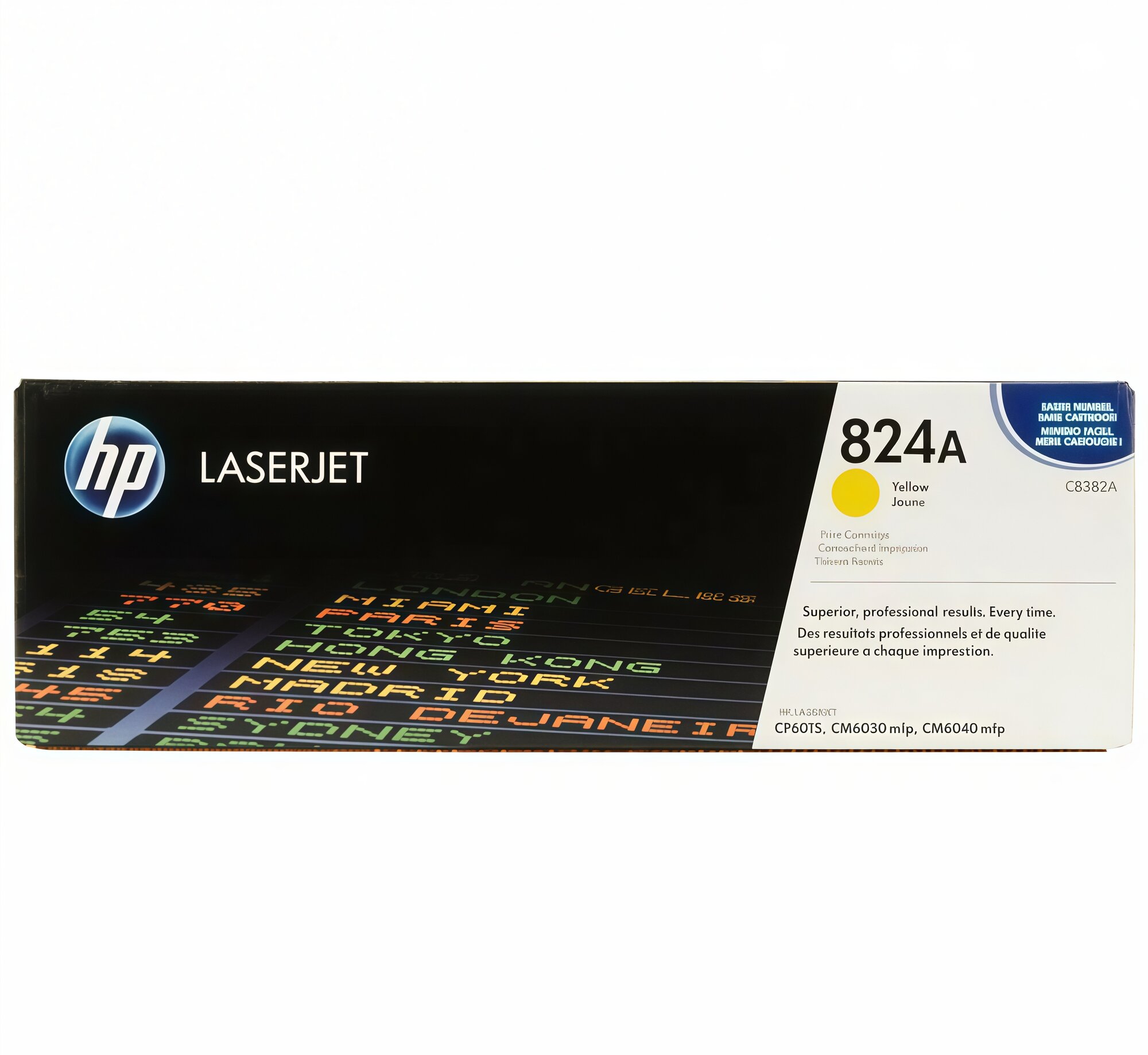 Тонер-картридж для лазерного принтера HP 824A (CB382A), желтый