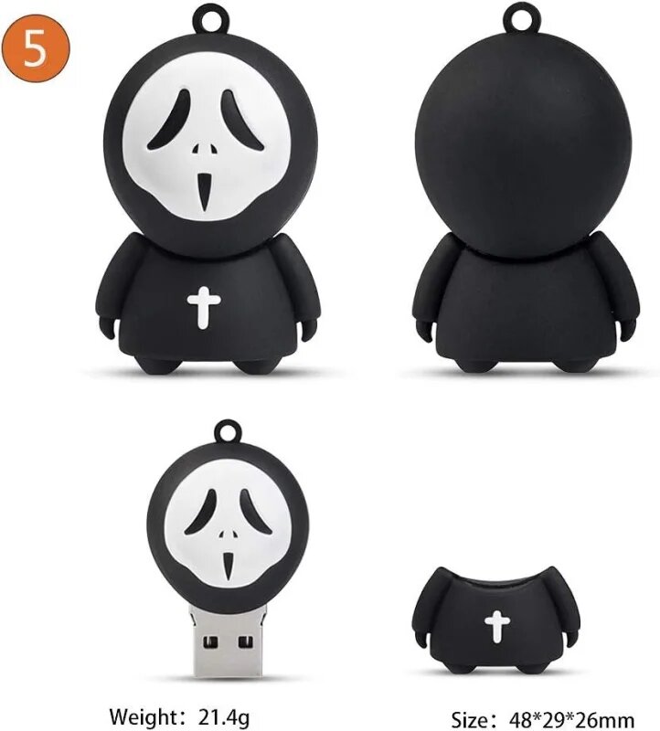 USB-флешка тыква 4ГБ, Halloween Model 5