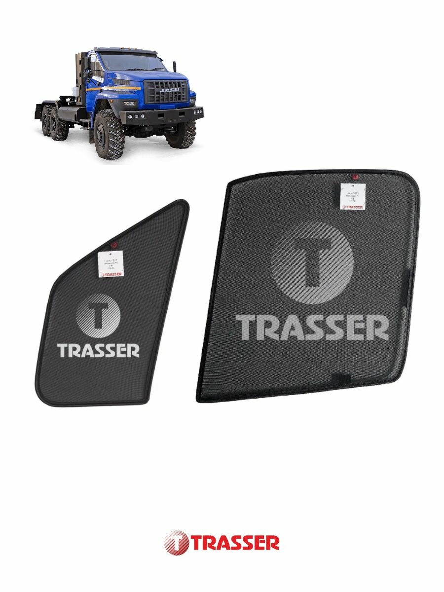 Каркасные шторки для URAL NEXT/ Урал Некст комплект из 4ех элементов ПД +ПФ стандарт