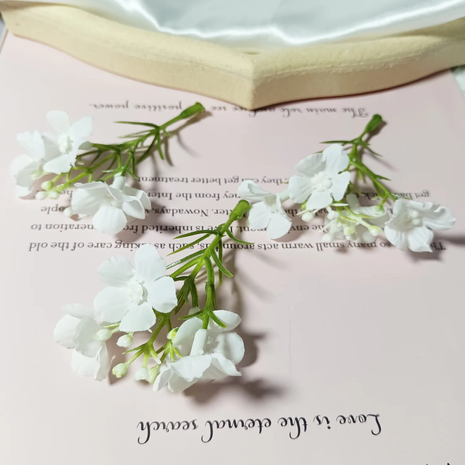 Искусственные цветы веточки с цветами, 20pcs, цвет 9