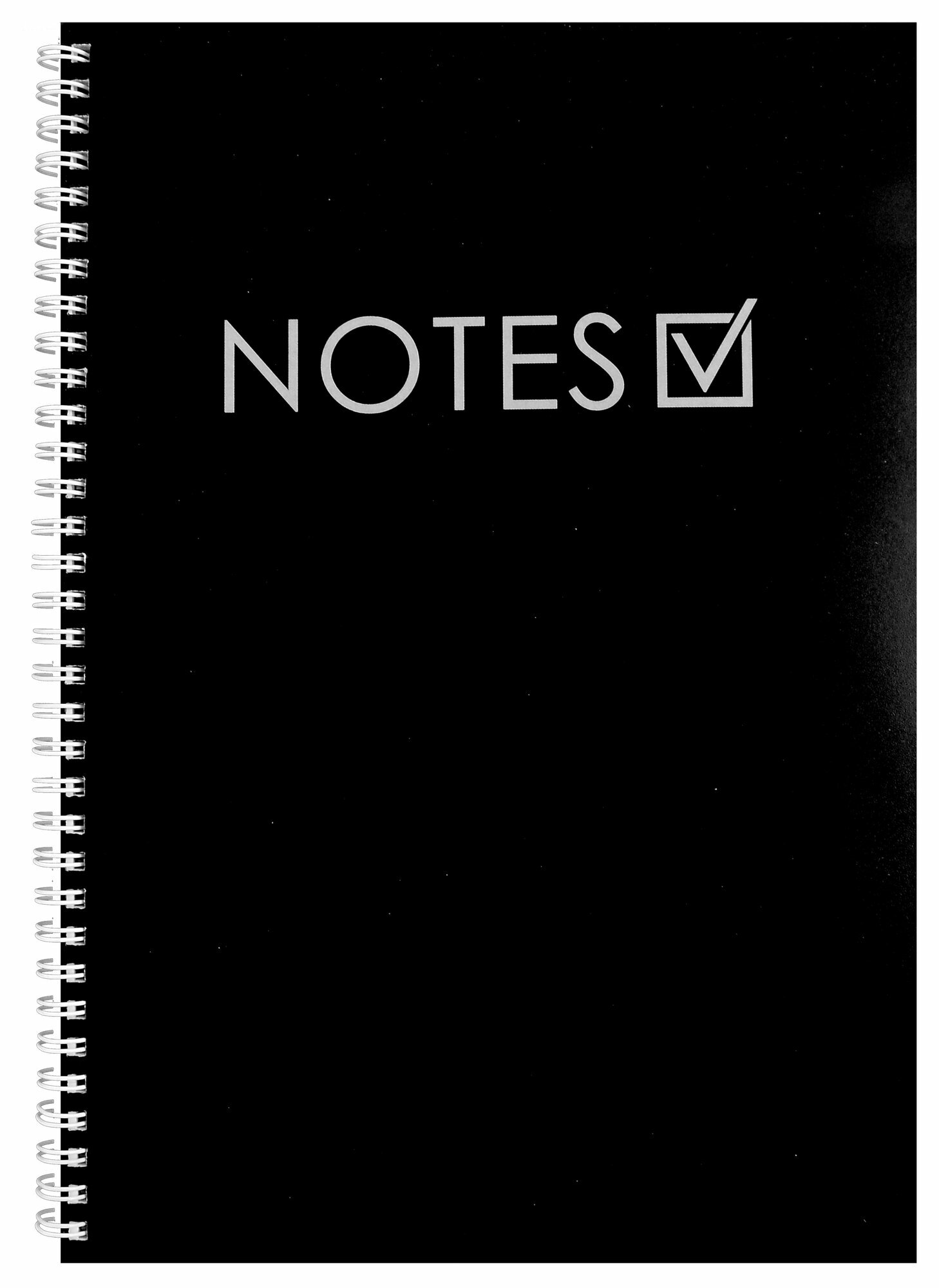 Тетрадь в клетку Listoff, "New day. Черный", А4, 80 листов