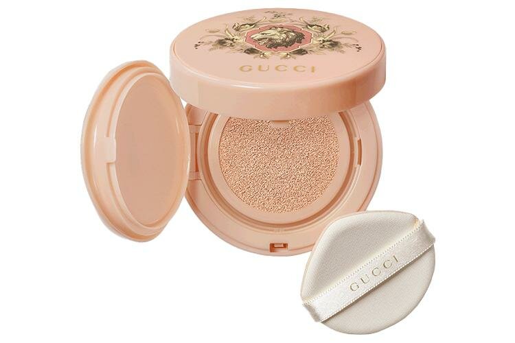 Тональный крем женский GUCCI Golden Lion Air Cushion 5738929 шелковый кушон выравнивающий тон увлажняющий