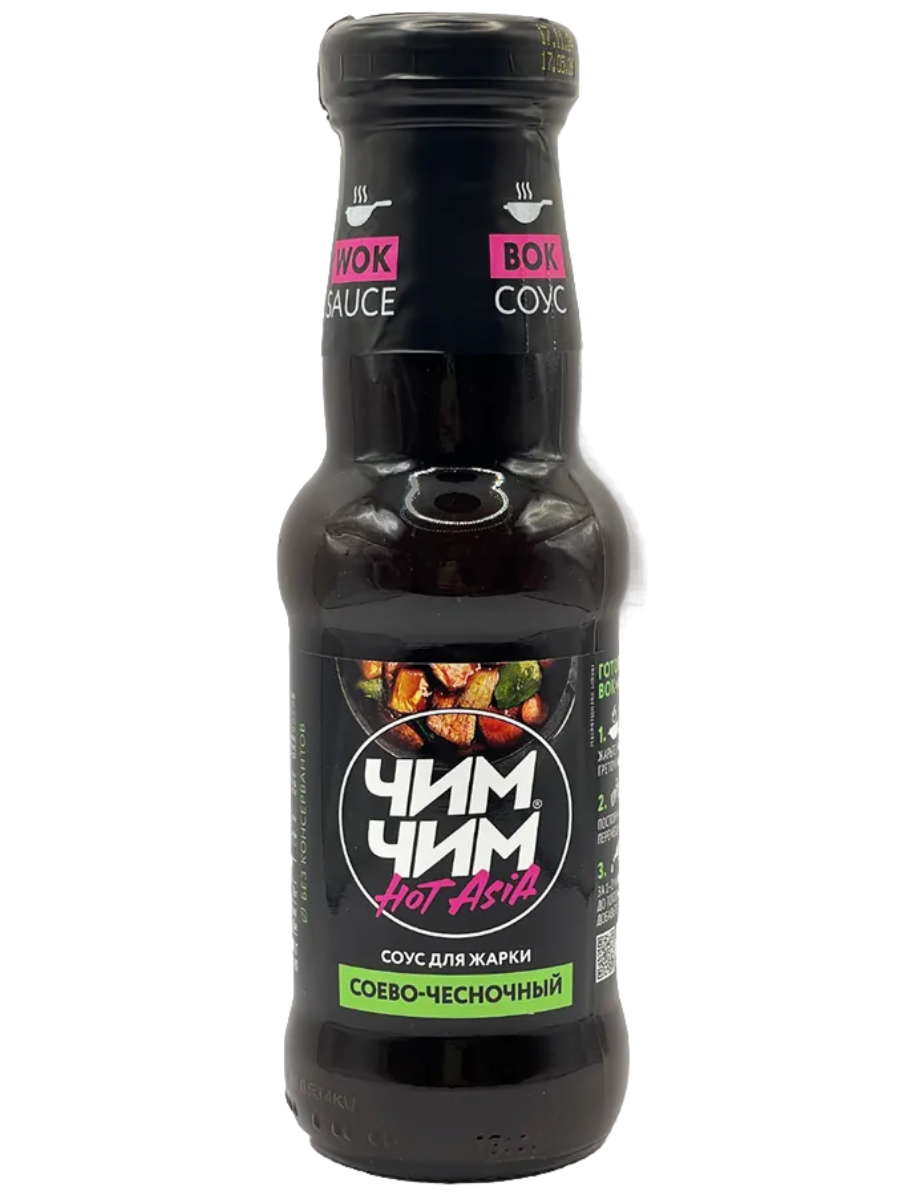 Соус Соево-Чесночный Чим-Чим Hot Asia , 308 г