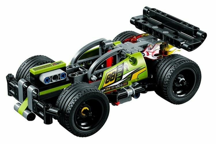 Конструктор унисекс LEGO Technic 42072 механический набор Торнадо Impact, 135 деталей