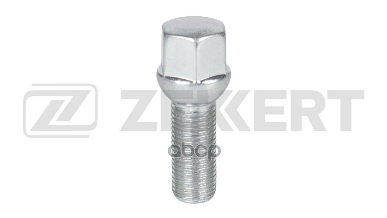 Болт колесный сфера M14 x 1 5 длина резьбы 32 ключ 19 Цинк Zekkert арт. be-4145
