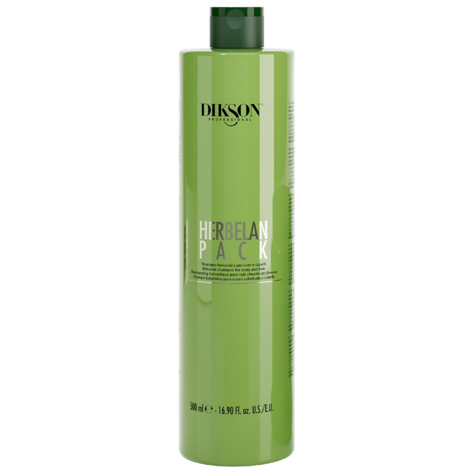 Растительный шампунь Dikson Herbelan Pack с ментолом, маслами ромашки и мальвы, 500 мл