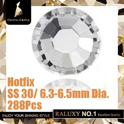 Хрустальные стразы SS30 6.3-6.5mm 288pcs Crystal Castle