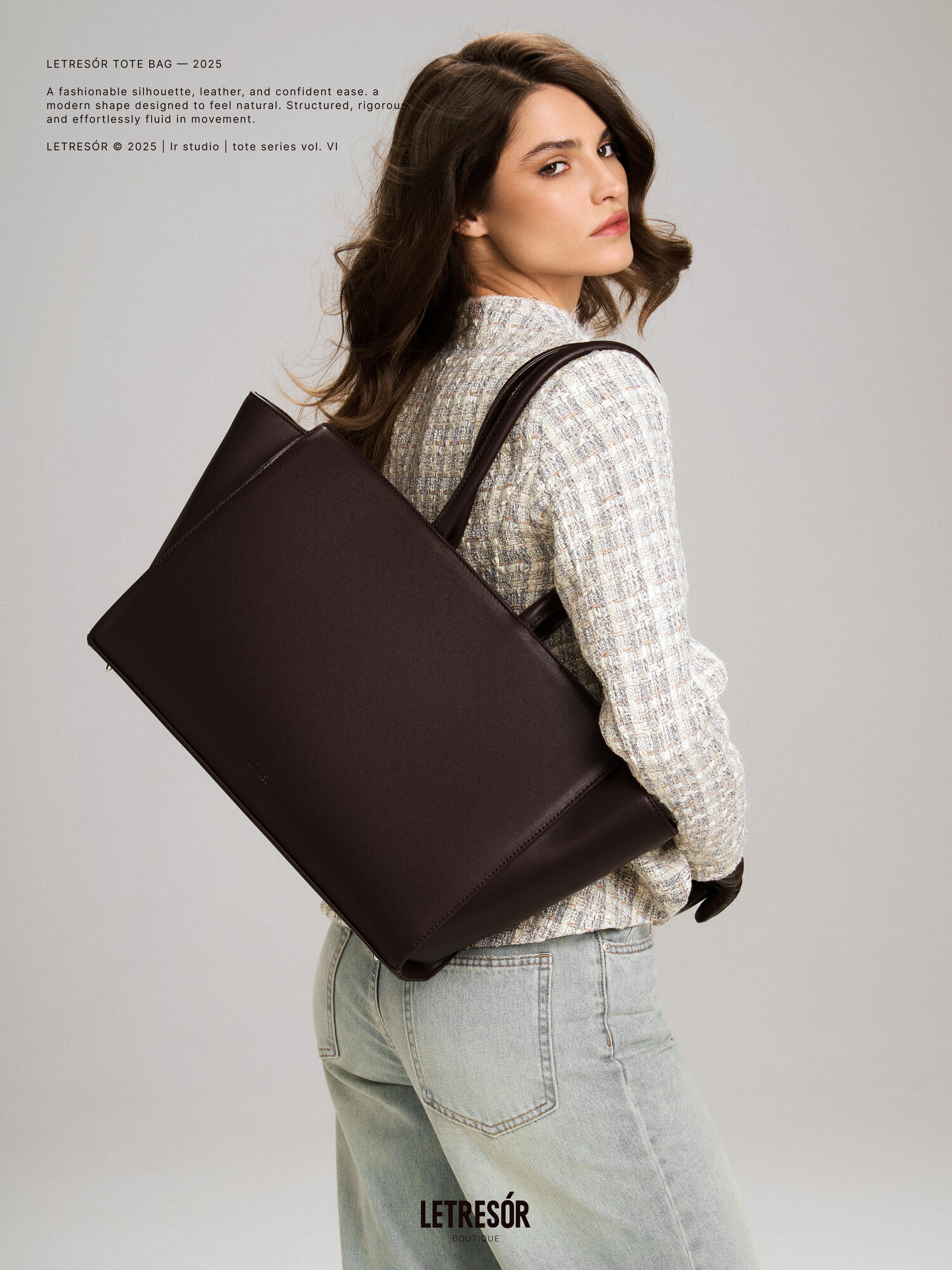 Сумка тоут LE TRESOR TOTE NEW