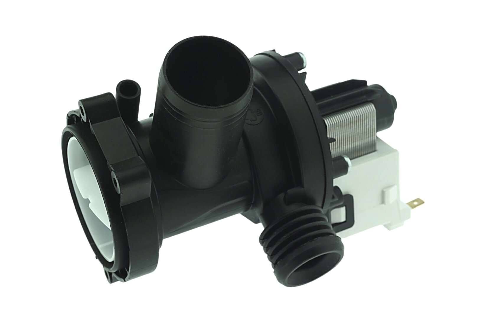 Насос LEILI с улиткой (на 3х винтах клеммы сзади раздельно) Indesit, Ariston