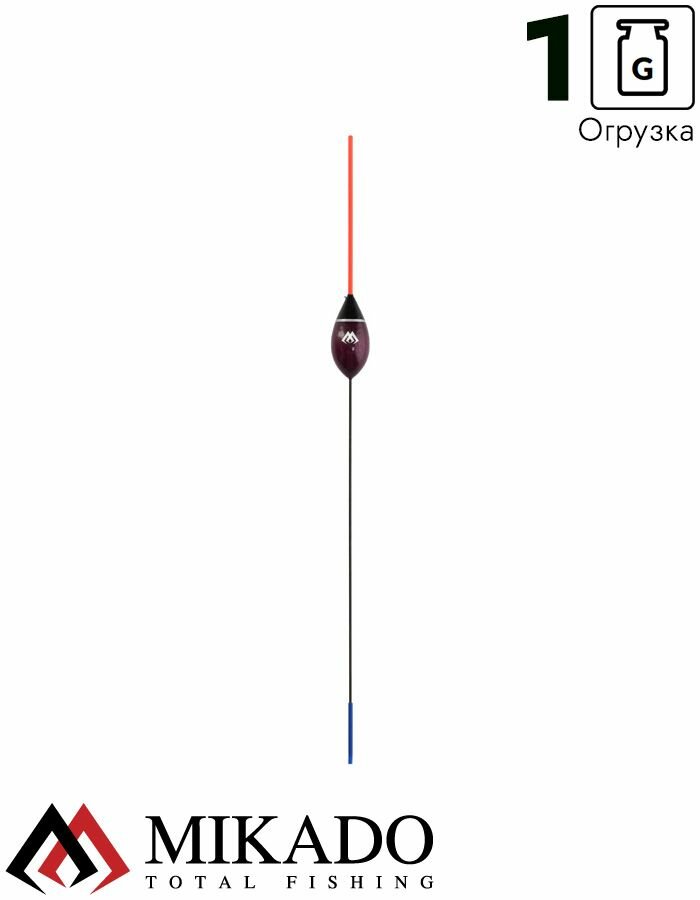 Поплавок стационарный Mikado - EX SMS-058-010, 1,0 г.