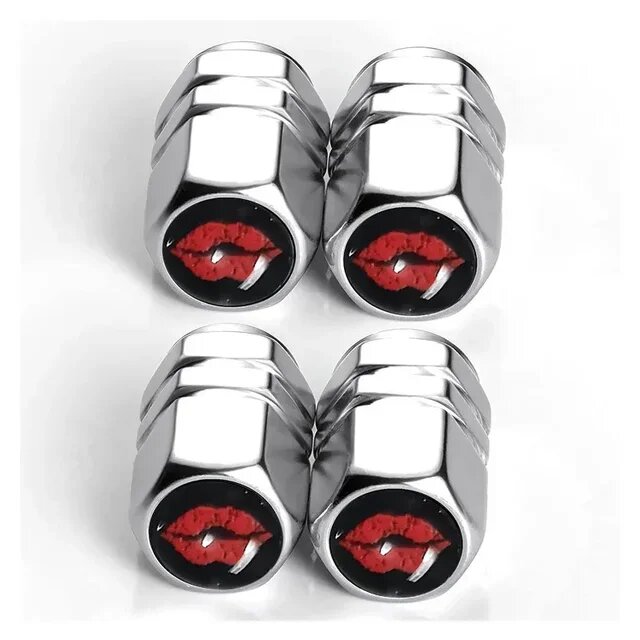 Алюминиевые Колпачки Для Ниппелей Автомобильных Шин, Заглушки Для Вентилей Колес, Колпачки Silver-P