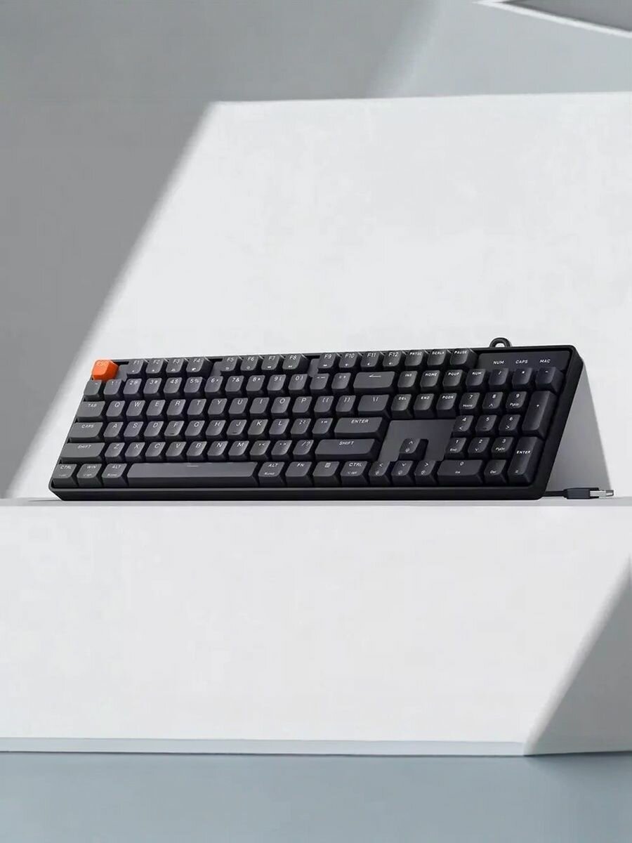 Проводная механическая клавиатура Mi Wired Mechanical Keyboard (JXJP01MW) Space Gray