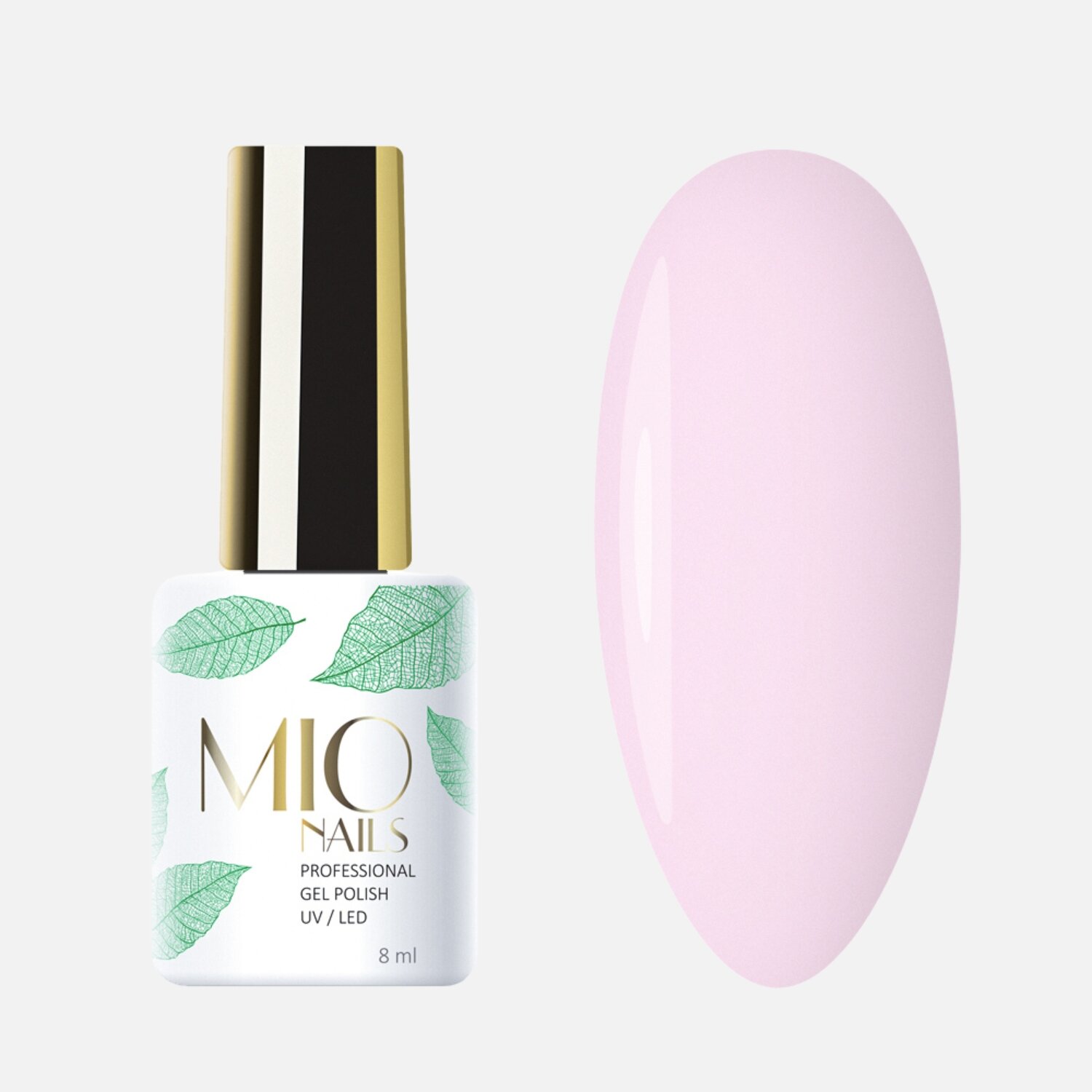 Гель-лак MIO Nails №A-22 Розовая дымка 8 мл холодный пастельно-розовый