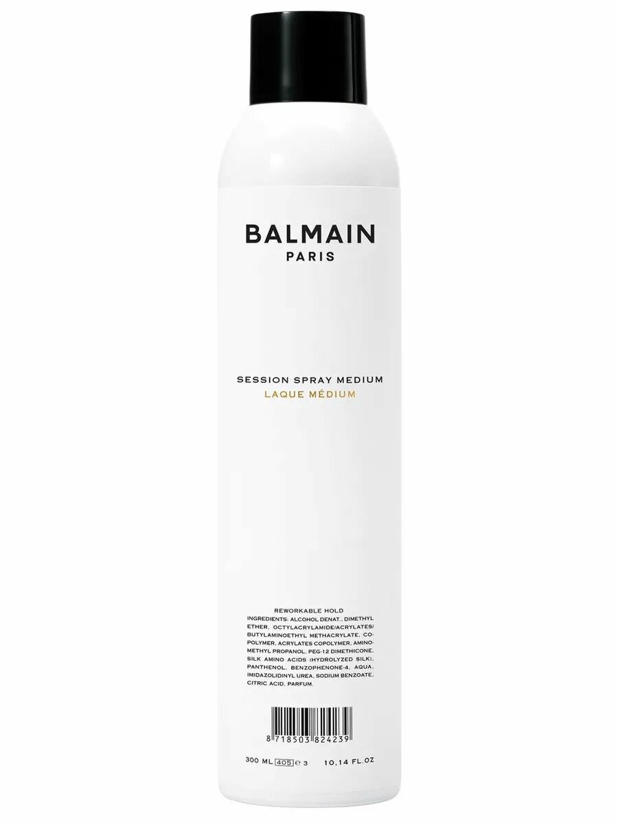Лак для волос Balmain Session Spray, средняя фиксация, 300мл