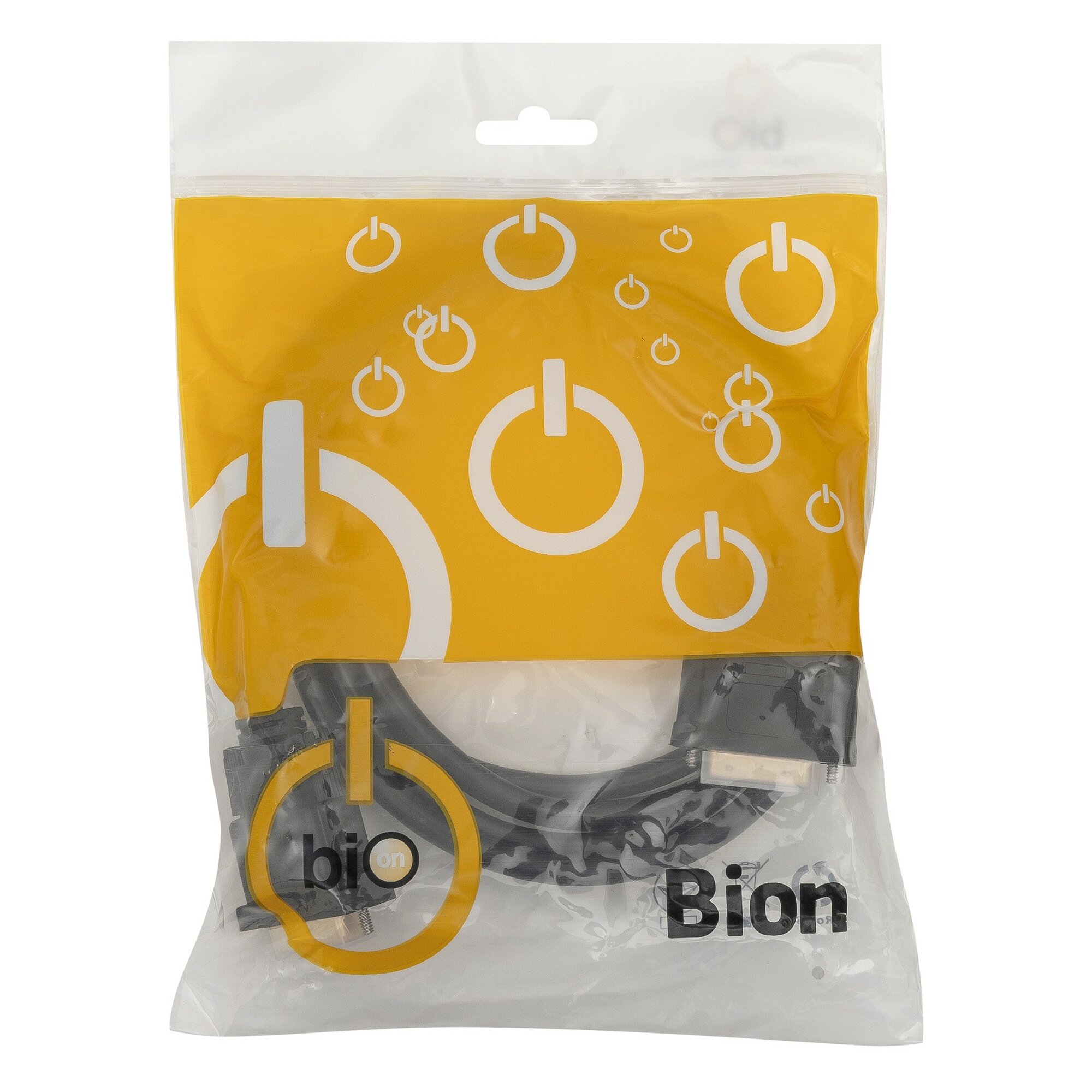 Bion Кабель HDMI DVI DP Кабель DVI - D dual link 25M 25M, экран, ферритовые кольца, 1.8 м BXP-CC-DVI2-018