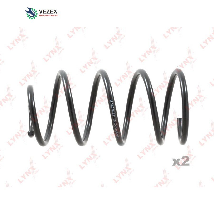 LYNXAUTO SC2841 Пружины ходовой части | перед | FORD FOCUS 1,6 ECOBOOST/1,6 FLEXIFUEL/1,6 Ti/1,6 TDCi 1/11-6/15 2шт
