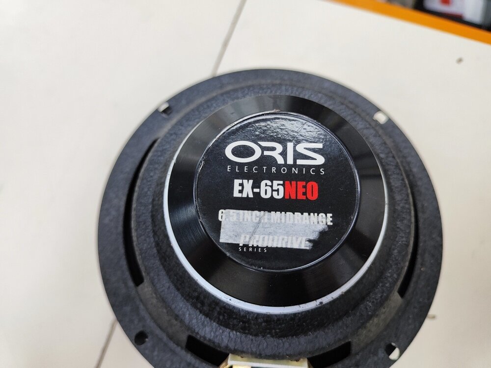 Автоакустика передняя ORIS EX-65Neo, б/у, уценка