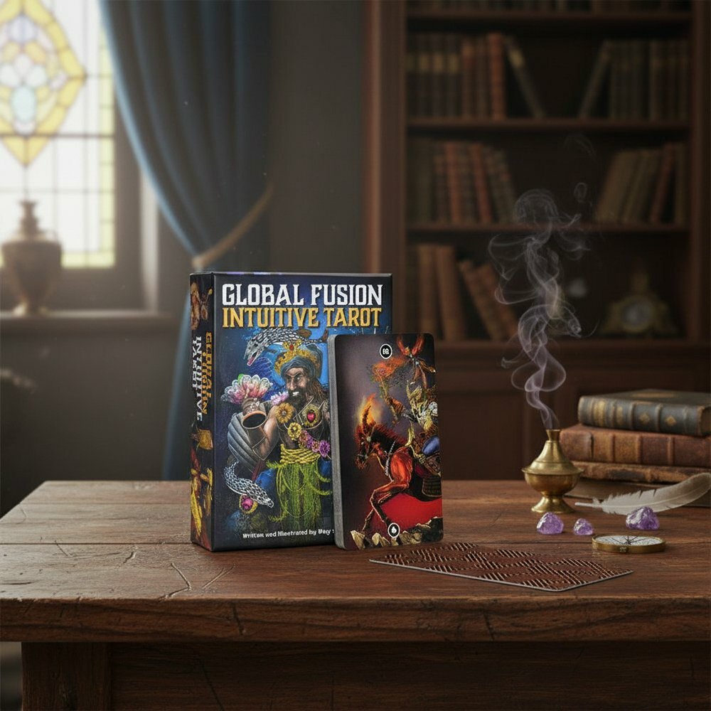 Карты Таро "Global Fusion Intuitivi Tarot Cadrs" US Games / Интуитивное Таро Глобального Слияния 63494 US Games Systems