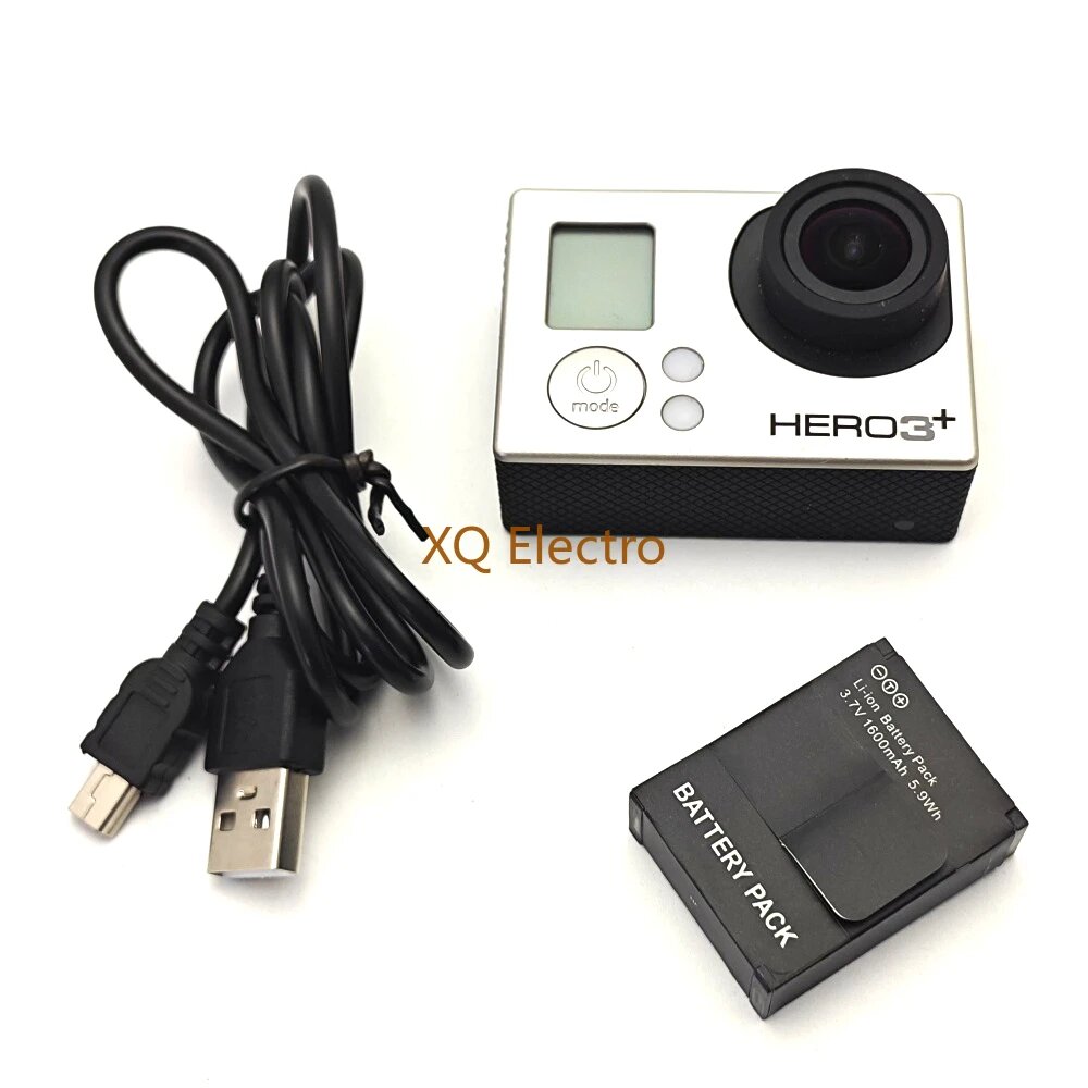 GoPro Hero 3+ Silver Edition, цвет: Camera with WiFi