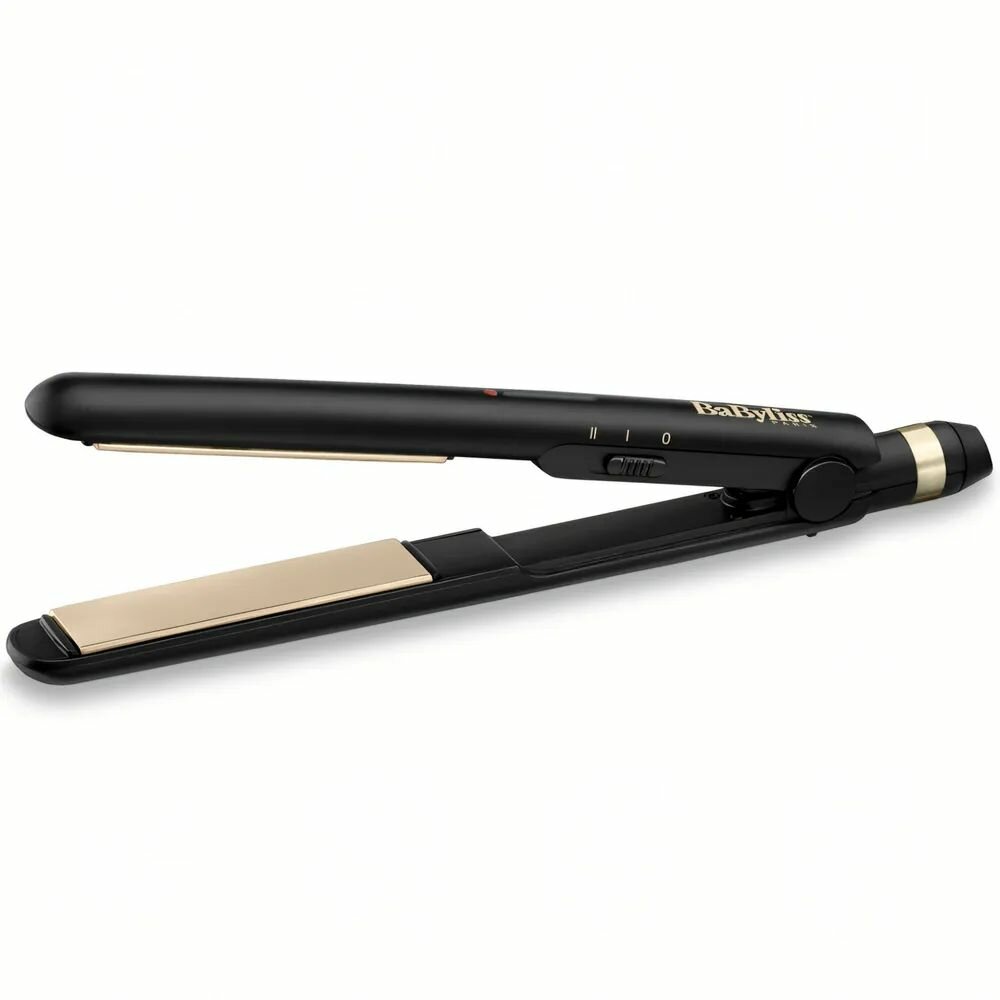 Выпрямитель для волос BaByliss ST089E, мощность 40 Вт и нагрев до 230 градусов, керамическое покрытие пластин, утюжок с термостойким ковриком в комплекте, для дома и путешествий, подарок женщине