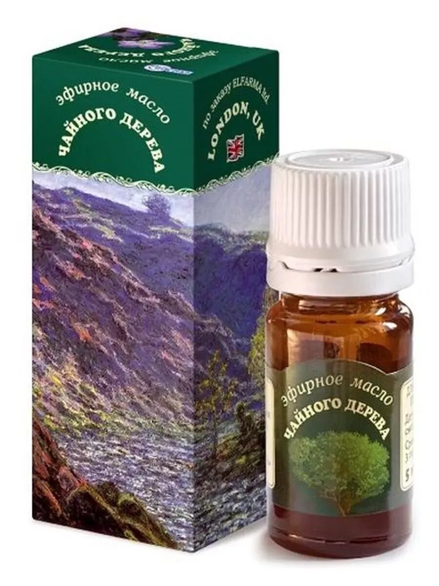 Elfarma масло эфирное чайное дерево 5 мл в индивидуаль-2шт.