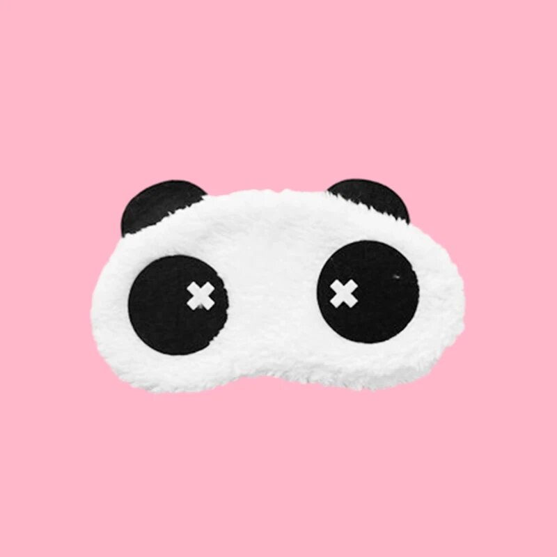 Плюшевая маска для сна Panda 01
