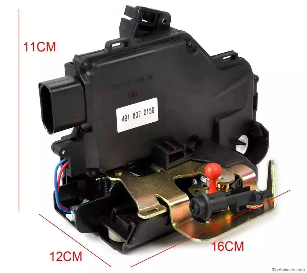 Замок передней левой двери для Ауди А6 С5 1997-2004, Audi A6 C5 замок передней левой двери PATRON P40-0021 56 oem 401837015