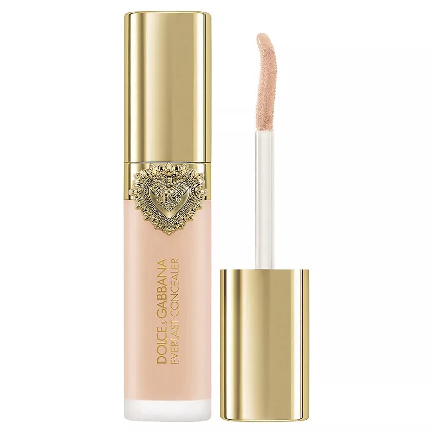 DOLCE&GABBANA Увлажняющий консилер для упругости кожи, стойкость 24 часа Everlast Concealer, 01 Light, 11 мл