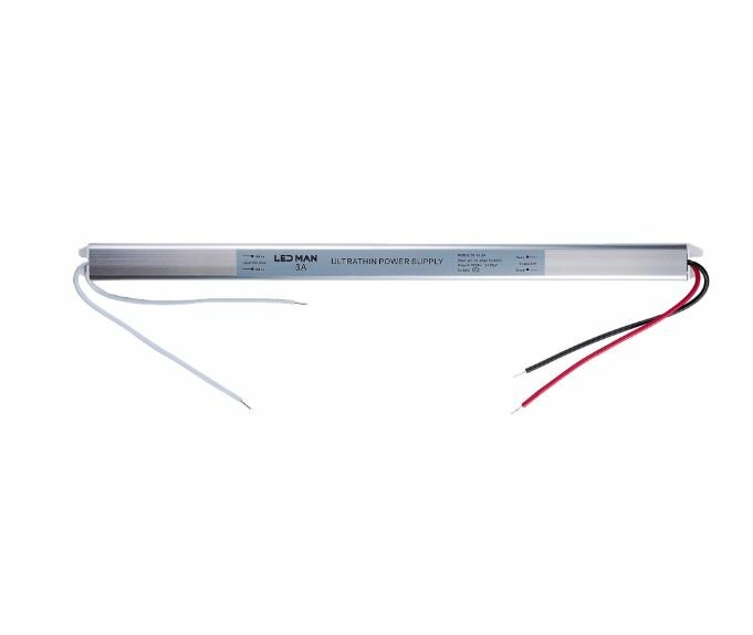 Блок питания LED MAN SLIM для светодиодной ленты 72Вт 24В