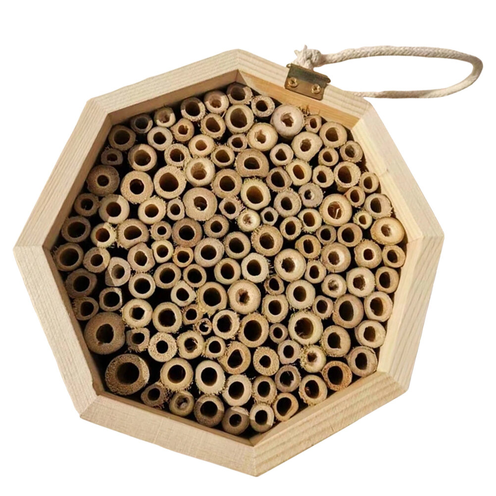 Наружная кабина для насекомых Соты Декоративный пчелиный дом Божьи коровки 15.00X15.00X9.00CM