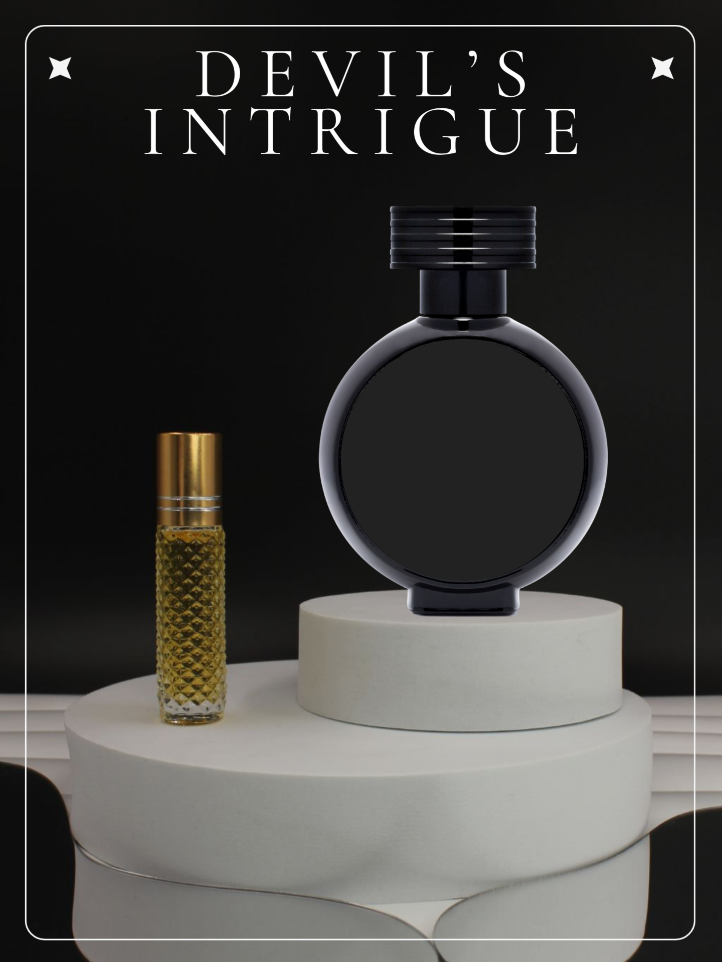 Perfum Secrets; Духи масляные Devils Intrigue; Дэвилс Интриг; Интриги Дьявола роликовый флакон 8 мл