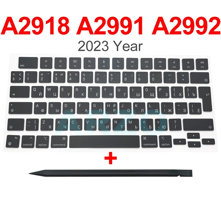 Клавиатура для MacBook Pro Air A2918 A2991 A2992, 2023 год + стилус