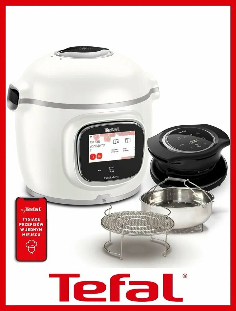 Tefal Мультиварка Cook4me Touch Pro CY94X1F1