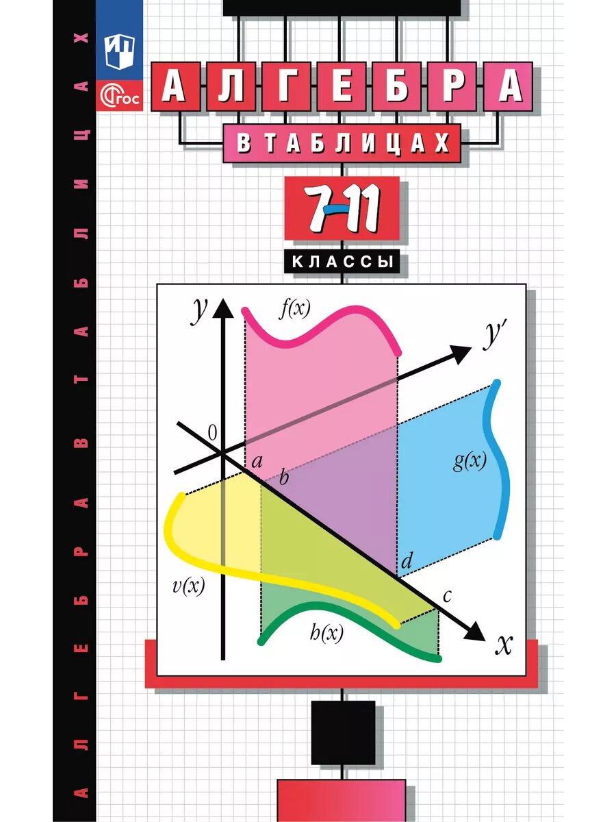 Алгебра в таблицах. 7–11 классы. Справочное пособие