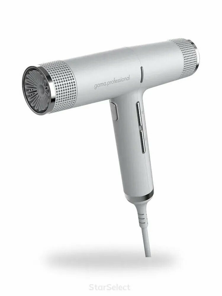 Фен для волос IQ Perfetto 2000 Вт, скоростей 3, серебристый