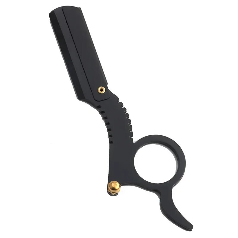Стальная бритва для бритья мужчины Black Without Blade