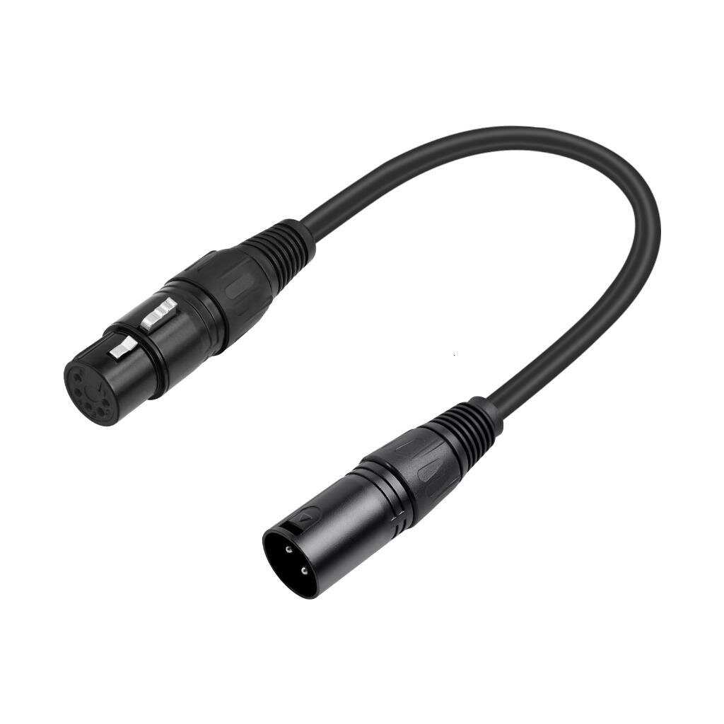 Адаптерный кабель XLR 3-пин (м) — DMX512 5-пин (ж)