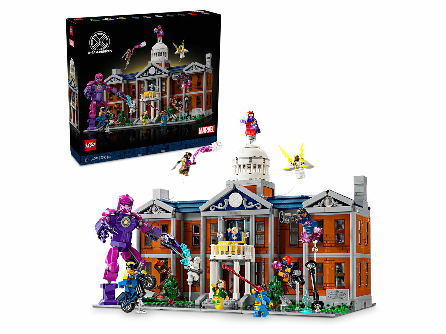 Конструктор LEGO Super Heroes 76294 X-Men: The X-Mansion Люди Икс Институт Ксавьера