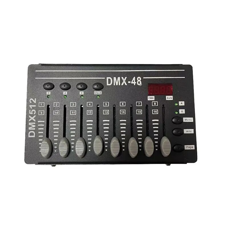 Контроллер световых приборов DMX512 на 48 каналов для освещения сцены