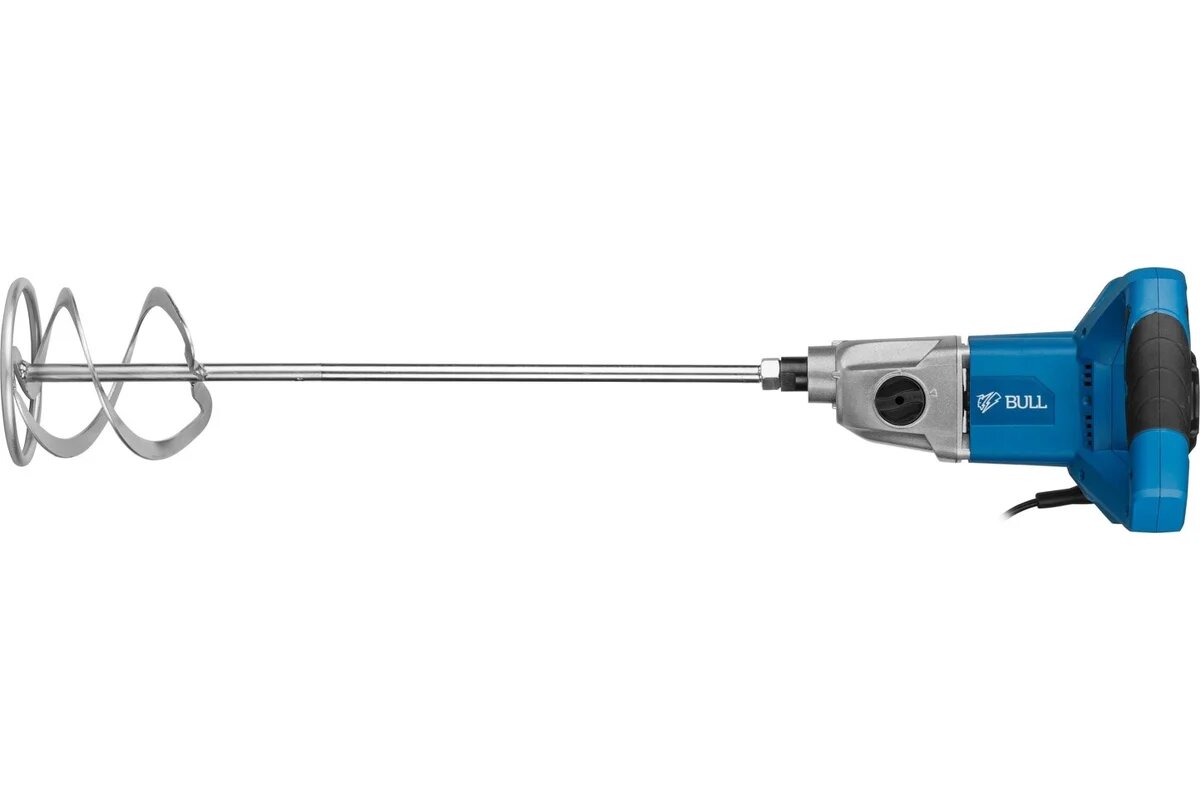Строительный миксер Bull BM 1416 19102, 1600 Вт, патрон М14/ключевой, кабель 2 м, 2 скорости
