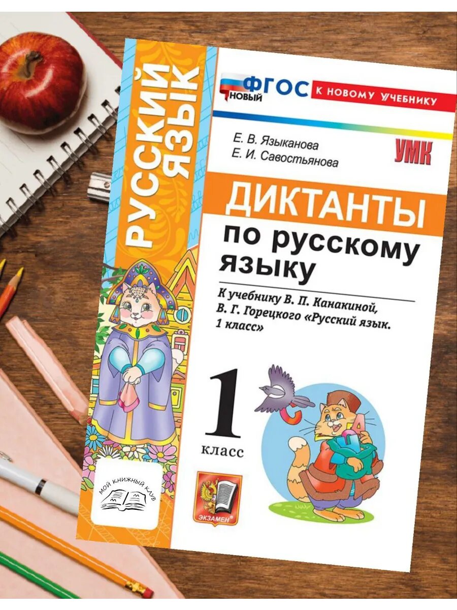 Диктанты по Русскому языку 1 класс Канакина