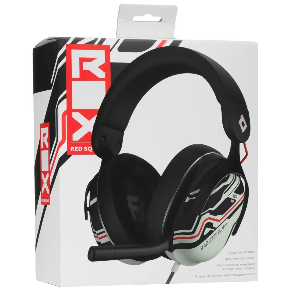 Проводные наушники Red Square Rox RS321 черный 2025 for PS4, PS5