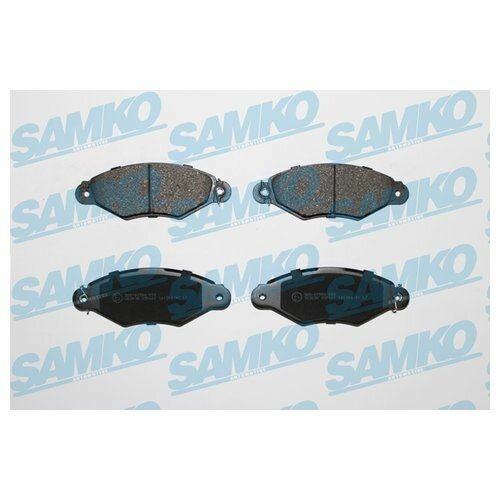 Колодки тормозные дисковые Samko 5SP661 для Citroen Xsara
