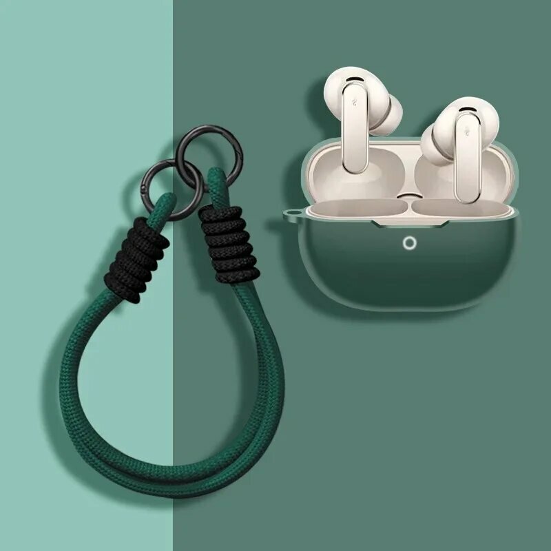 Мягкий силиконовый защитный чехол для наушников Huawei FreeBuds Pro 5, противоударный чехол для беспроводных наушников