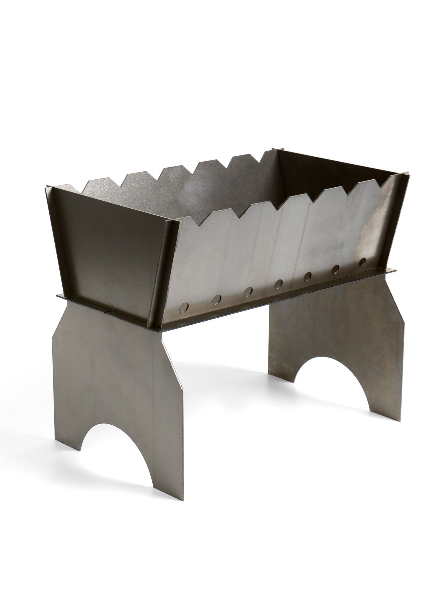 Мангал разборный «Турист», 43×25×33 cм, сталь х/к 2 мм, в сумке