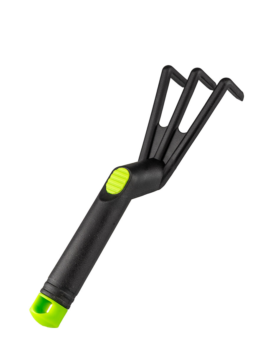 Рыхлитель садовый ручной "урожайная сотка" Лайт 40357, 3-х зубый пластиковый