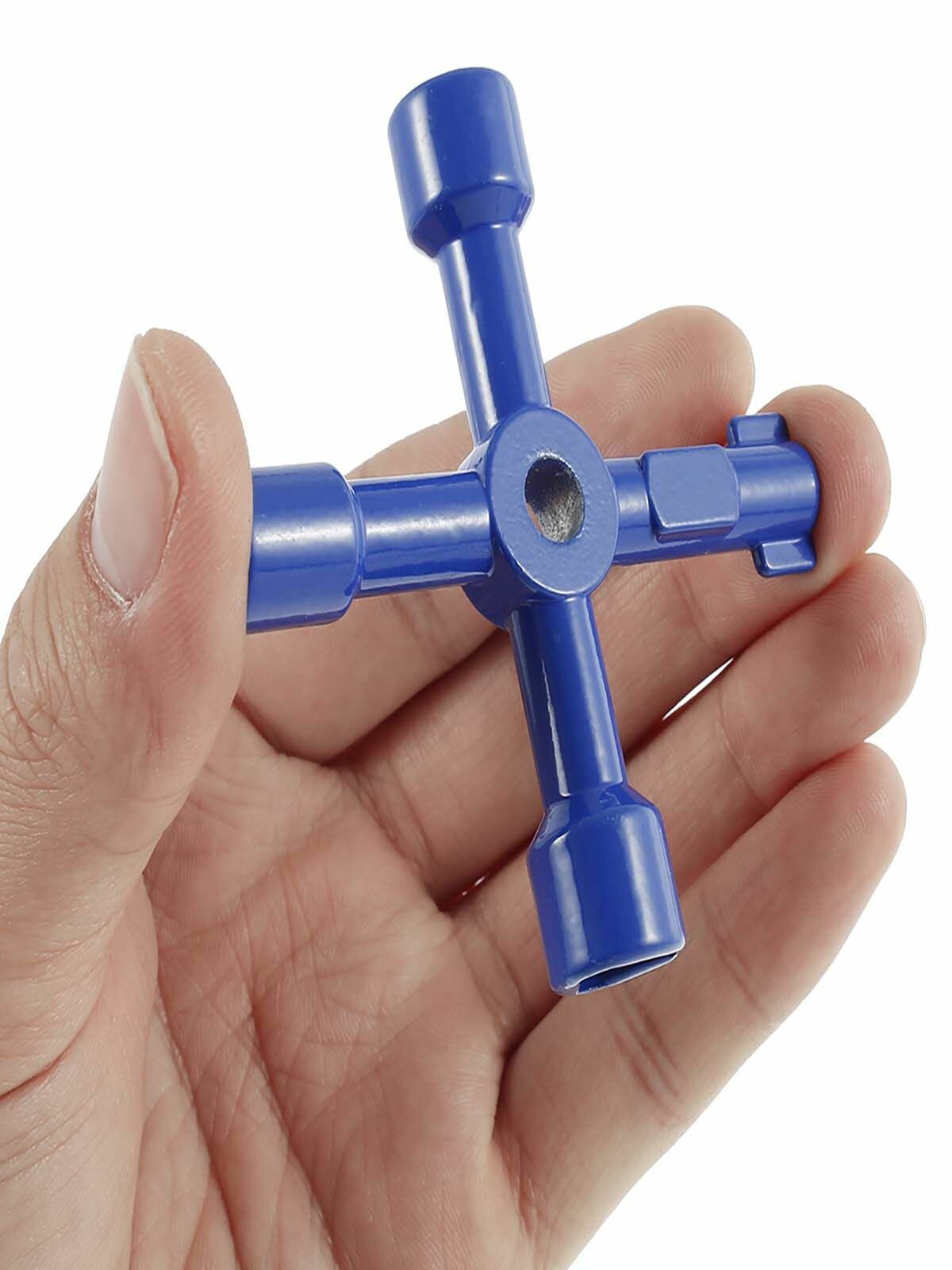 Универсальный, треугольный ключ для электрощитков 4 в 1