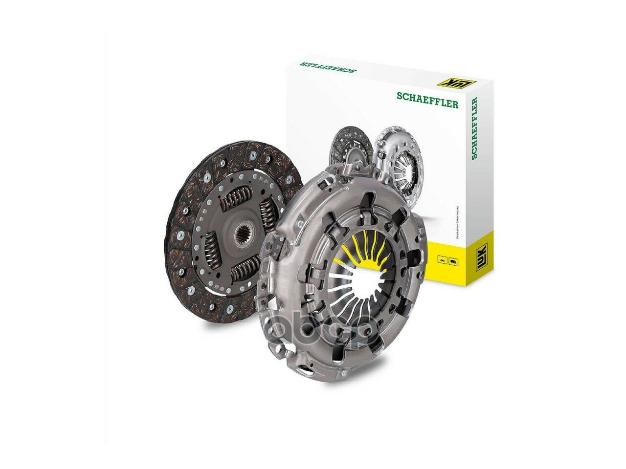 Комплект сцепления Ford Fusion, Mazda 2 1.25, 1.4 01> Luk арт. 619306309